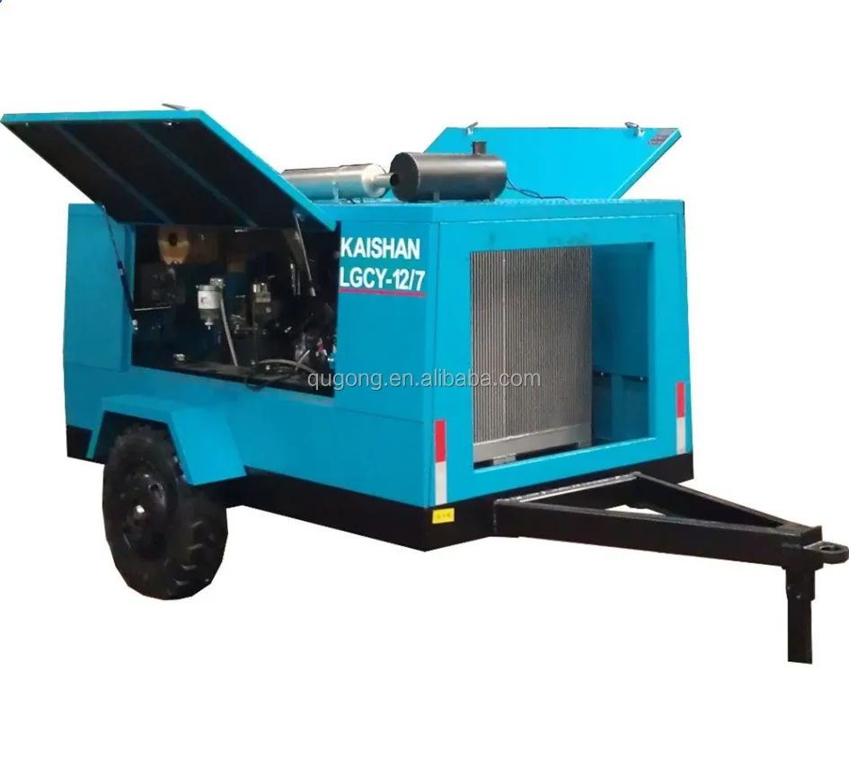 10m3/min 10bar Diesel Air Compressor Specification For Mining / Sand ...