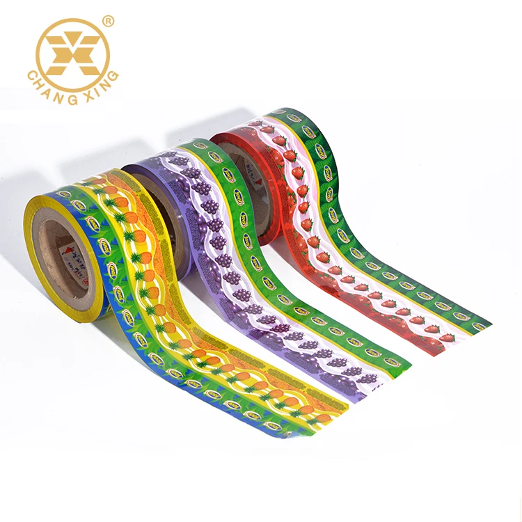 High Glossy Heat Seal Pvc Shrink Film Label Custom Printed Plastic Heat ...