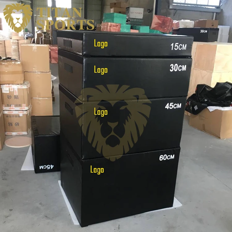 Safety Design Soft Foam Plyo Box Set For Cross Training Fit And ...
