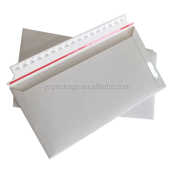 Custom Printed Hard Paperboard Shipping Mailers Envelope,Dhl/postal ...