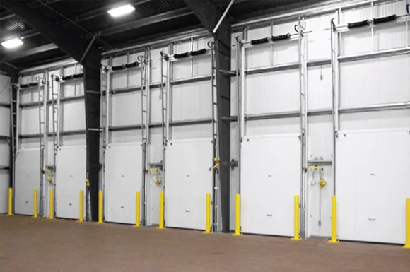 Steel Heat Insulated Panel Vertical Lift Sectionall Overhead Industrial ...