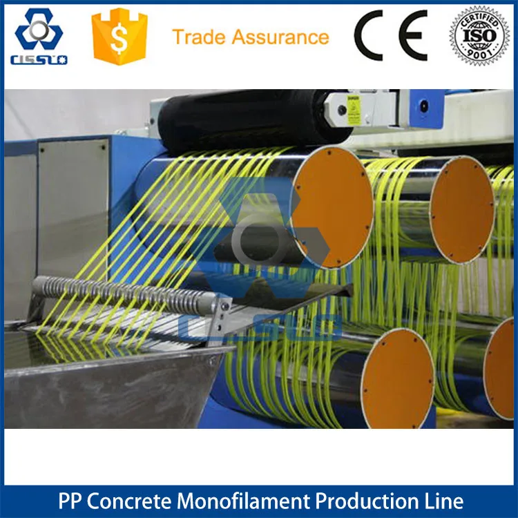 Ce Standard Polypropylene Concrete Reinforced Fiber Monofilament Making ...