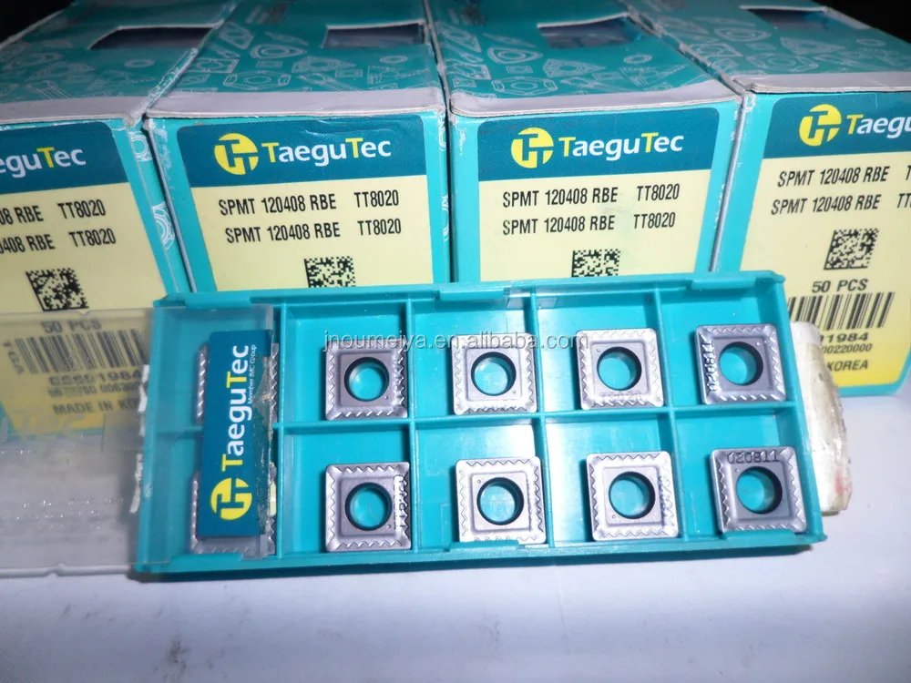 Taegutec Carbide Inserts For Milling Cutters With The High-speed Feed ...