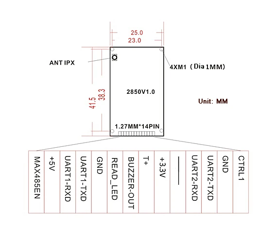 Uhf Rfid Reader Module With Relay Output - Buy Rfid Reader With Relay ...