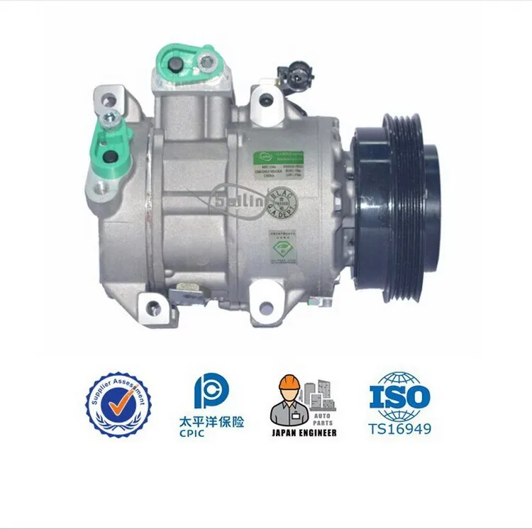 Compresor de sistema de aire acondicionado automático 6SBU16C, 98371 ...