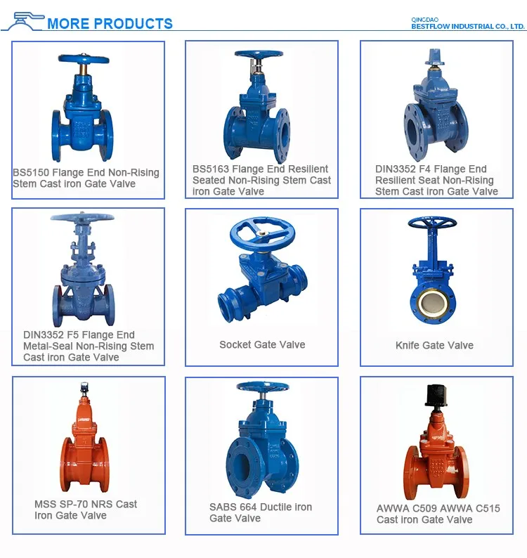 Din 3202 F4 Resilient Seat Gate Valve - Buy Din 3202 F4 Resilient Seat ...