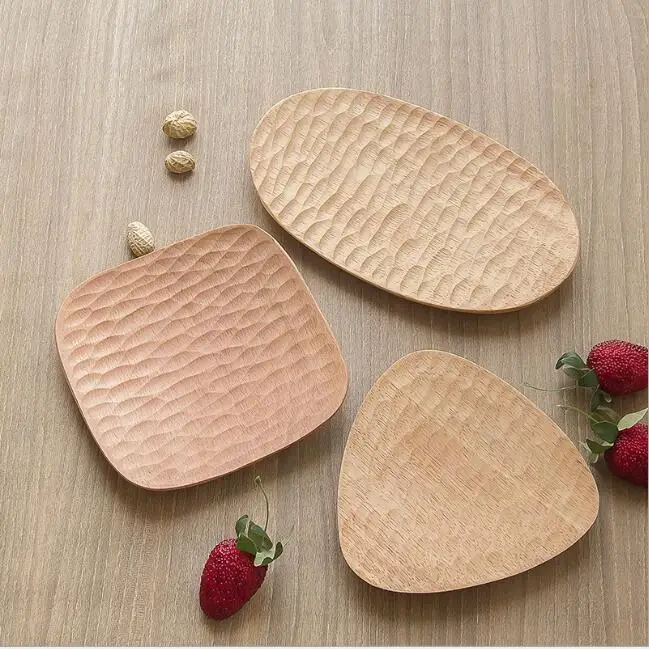 Tortoise Shell Wood Dessert Dish Food Safe Natural Wood Dish - Buy ...