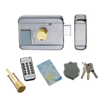 Door Access Control Integrated Ir Door Lock 125khz Rfid Card Door Lock ...