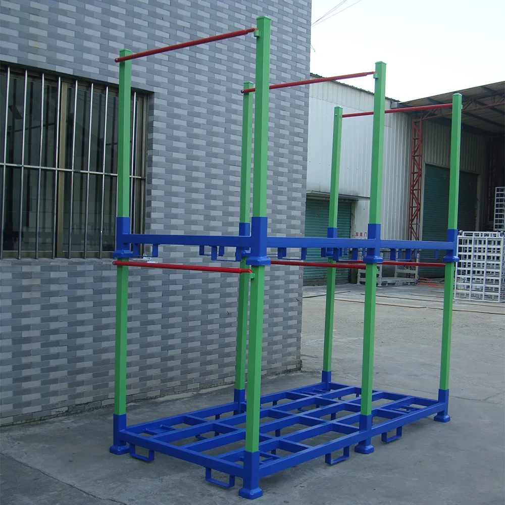 Heavy Duty Long Stacking Rack In Blue+green+red Colors For Long Rugs Or ...
