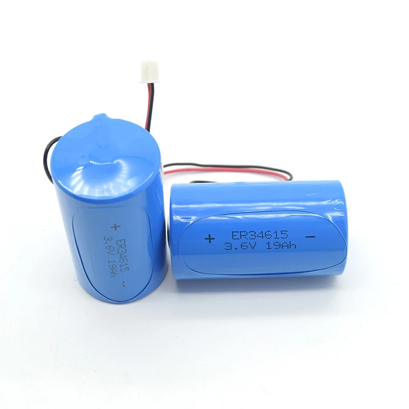 Deep Cycle Er34615 Non-rechargeable 3.6v 19ah Li-socl2 Lithium Battery ...