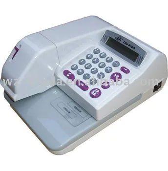 Checking Writer Machine - Buy Electronic Check Writer,Currency Printing ...