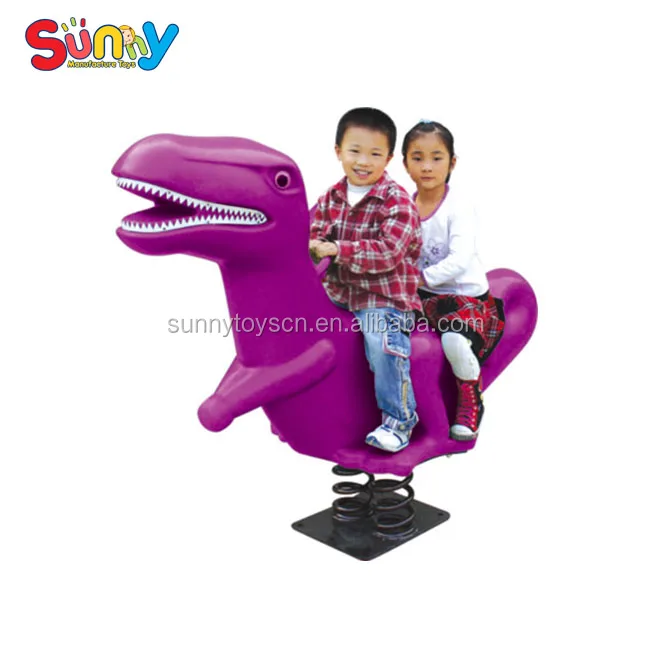 Playground Spring Rocker Outdoor Playground Equipment Dinosaur| Alibaba.com