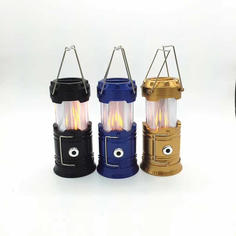 3*aaa Battery Powered Portable Led Flame Effect Light,Telescopic Flame ...