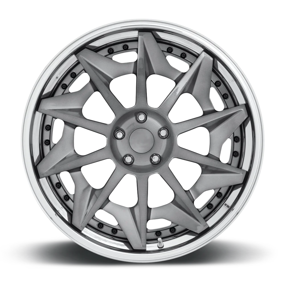 Hot Brushed 17 Inch Car Wheel Rims,Customized 1 Piece 2 Piece Forged ...