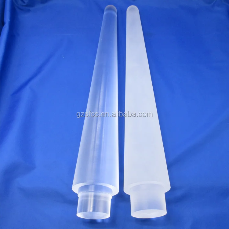 7 Different Color Clear Acrylic Plastic Rods - Orange,Dark Purple,Amber ...
