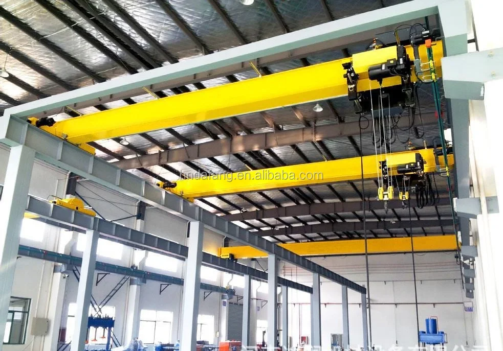 Cost Rail Mounted Overhead Crane 10t Lifting Single Girder Overhead ...