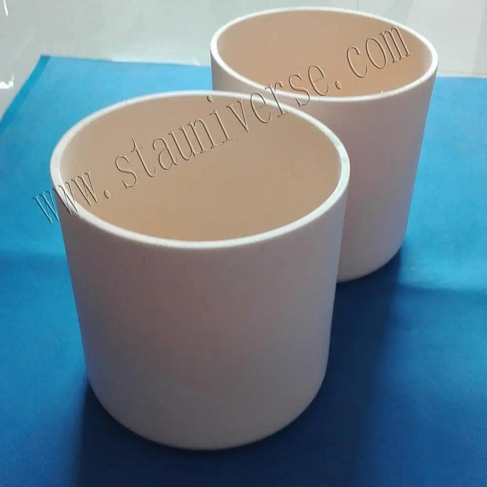 Big Size 99% Al2o3/alumina Ceramic Crucibles /big Crucible - Buy ...