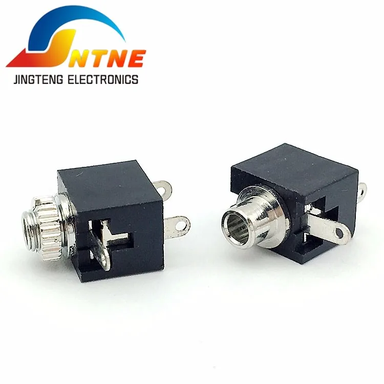 3 Pin Audio Jack Audio Socket Pj-201 Pcb Mount Jack Socket 2.5mm Mono ...