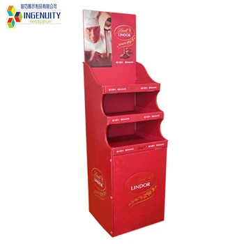 Pop Up Promotion Cardboard Floor Display Stand,Corrugated Display Shelf ...