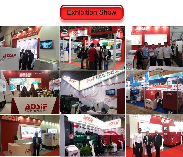 AOSIF 100kw Diesel Generator - Water Cooling & Silent Type