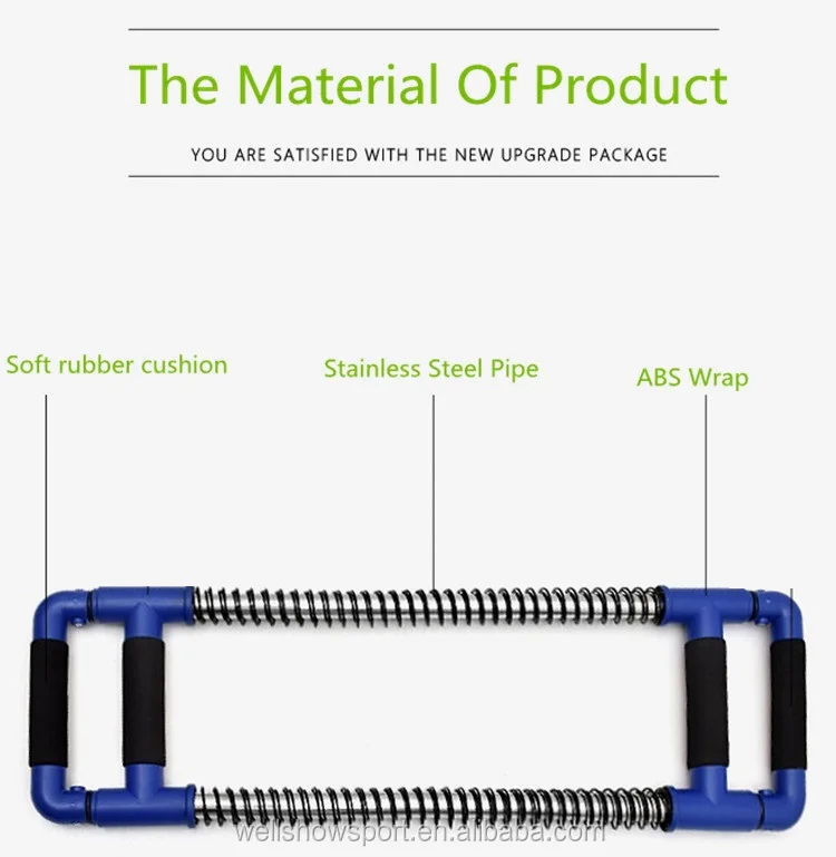 Wellshow Sport Chest Expander - Total Upper Body Press down Machine