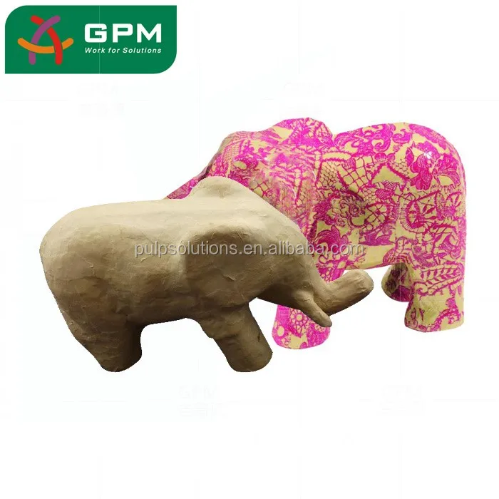 Decopatch 3D Paper Mache Animals - Craft a Standing Elephant