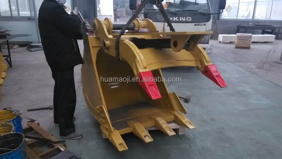 Rigid Mini Excavator/backhoe Hydraulic Main Pin Thumb - Buy Backhoe ...