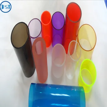 Colored Clear Plastic Cylinder Tube - Buy Plastic Cylinder Tube ...