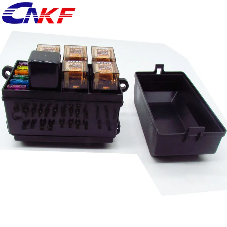 Car 12v 40a Contactor Relay Fuse Box 6 Relay Relay Holder 5 Road - Buy ...