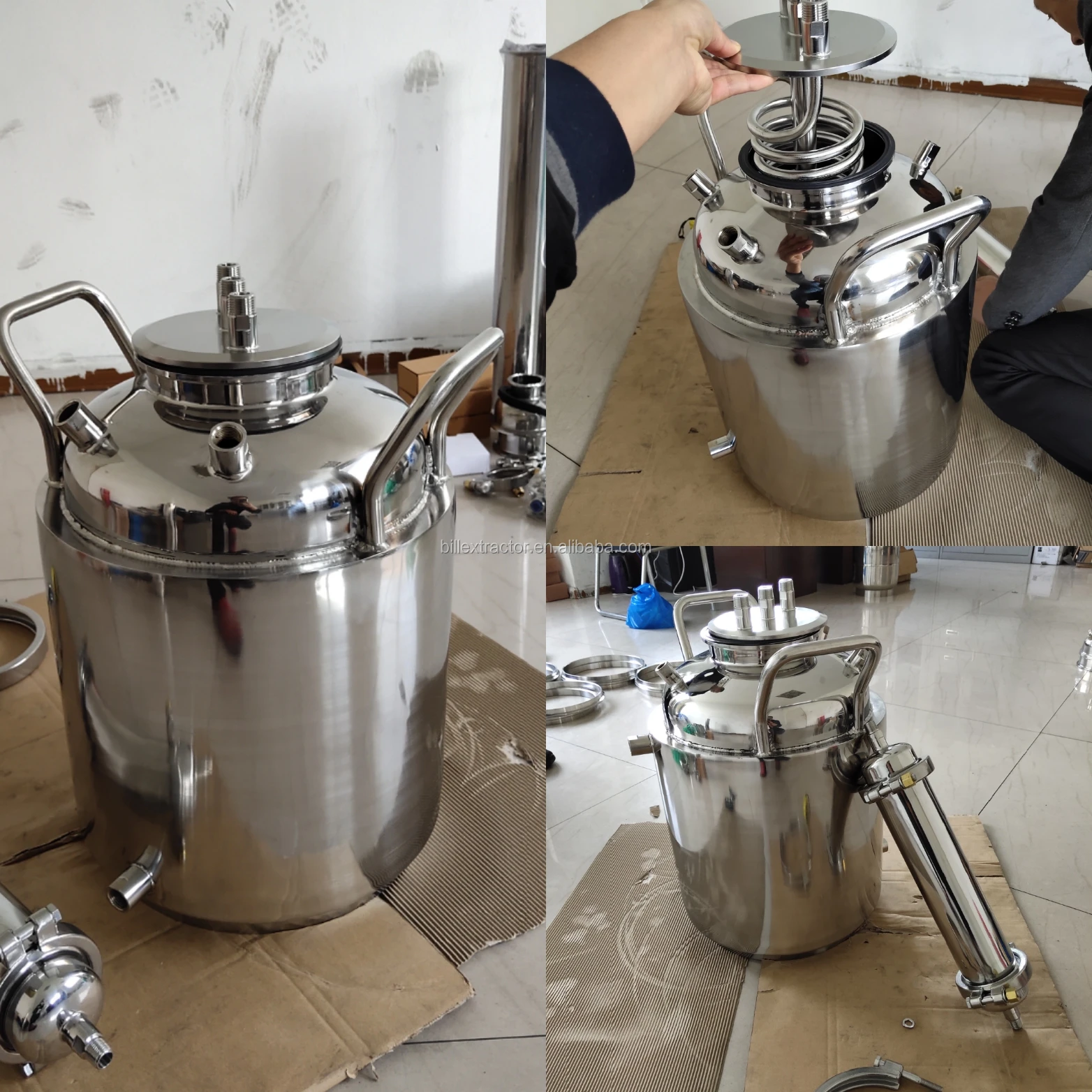 Fast Efficient Alcohol Extractor With Big Capacity,Hemp Closed Loop ...