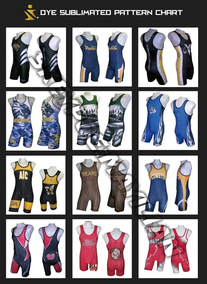 Custom Made Comfortable Men's Wrestling Suits Wrestling Singlet Cool ...