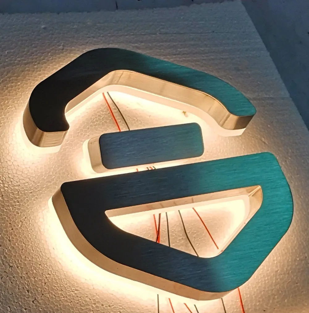 Matte Black Letters Signage Backlit Dimensional Diy Letter - Buy Lettre ...