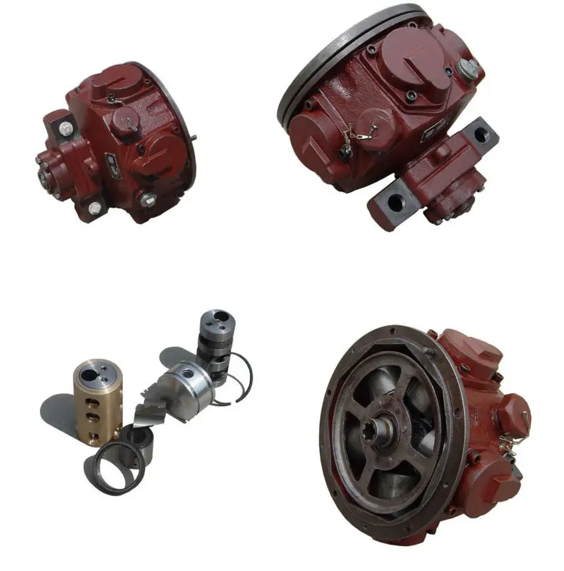 6 Air Cylinder Pneumatic Piston Motor for 1 Ton Hand Operated Air Winch