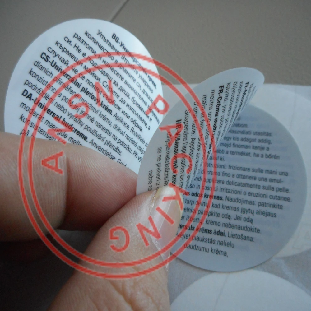 Multi-page Labels; Booklet Labels - Buy Multi-page Labels,Peel Off ...