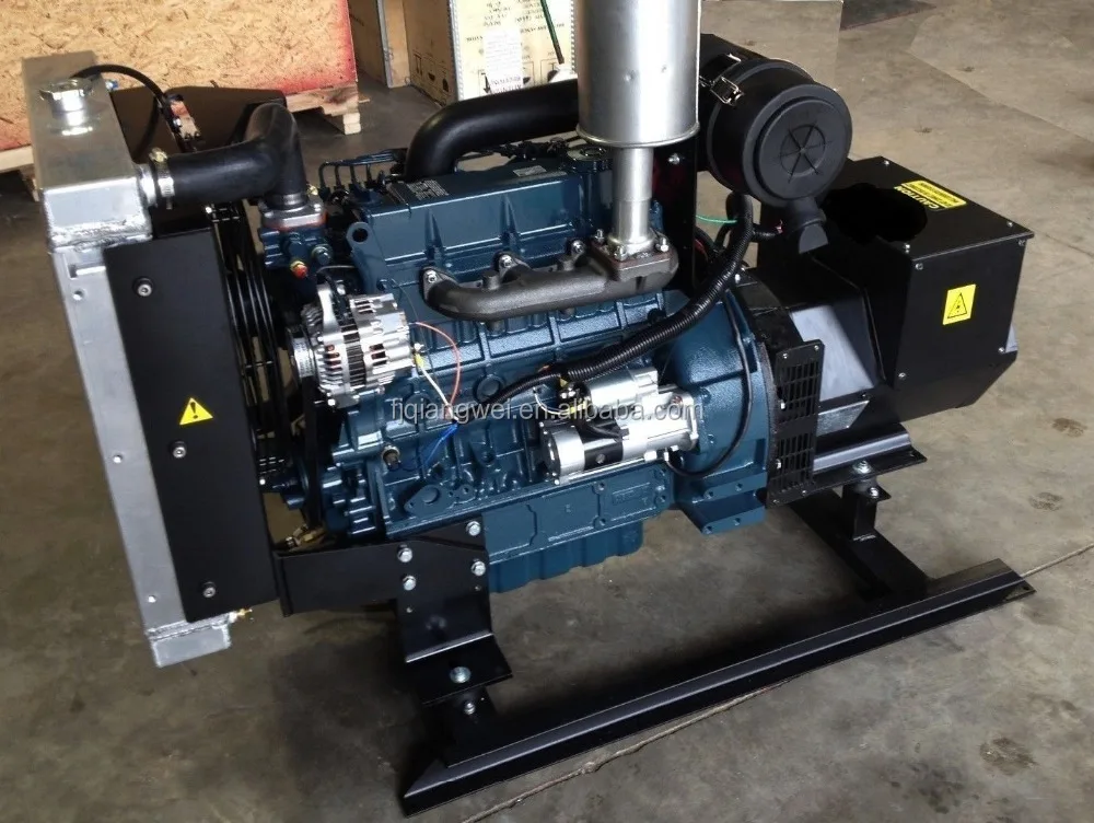 30kw Three Phase 277/480 Volts Kubota Diesel Generator Set New Engine ...