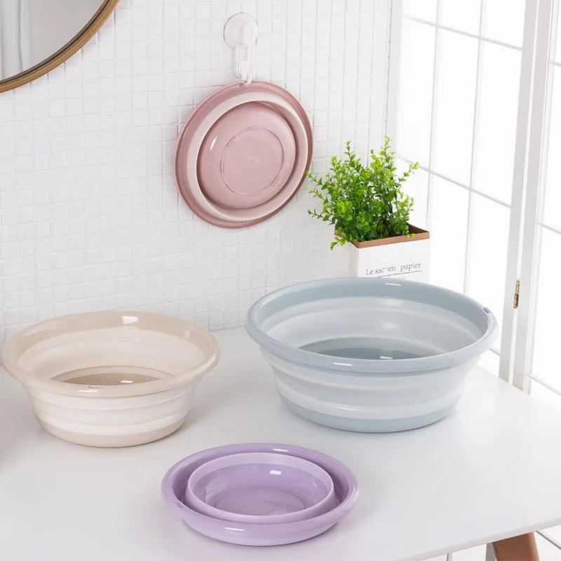 Factory Direct Sale Small Size Foldable Plastic Wash Basin Good Quality ...