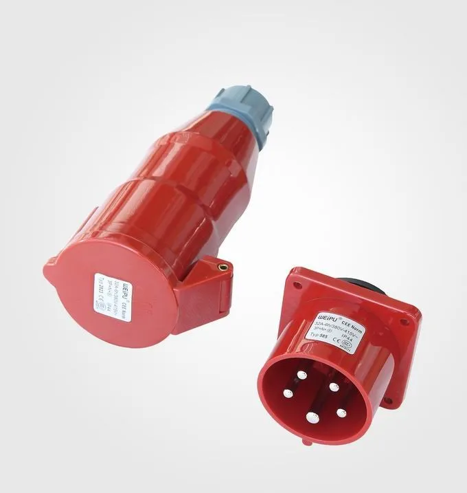 32a 5pin Male Socket Female Power Connector - Buy Power Connector ...