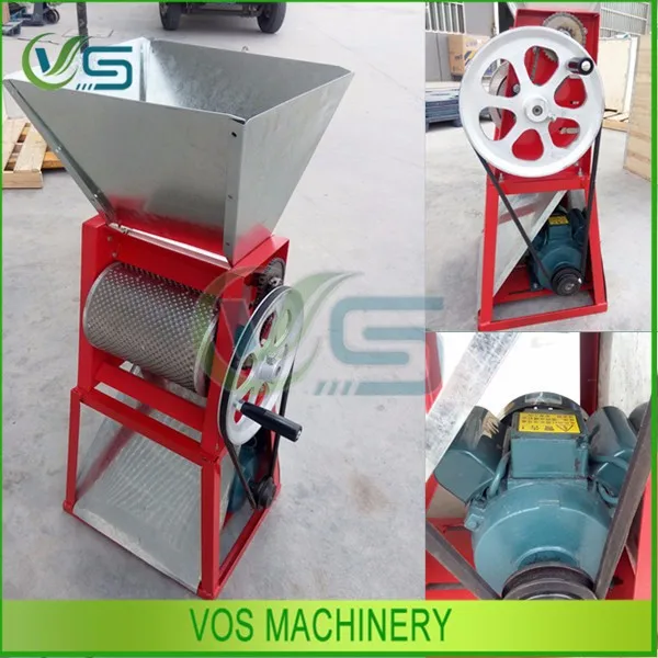 Electric Motor Coffee Pulper Machine/coffee Bean Peeling Machine In ...