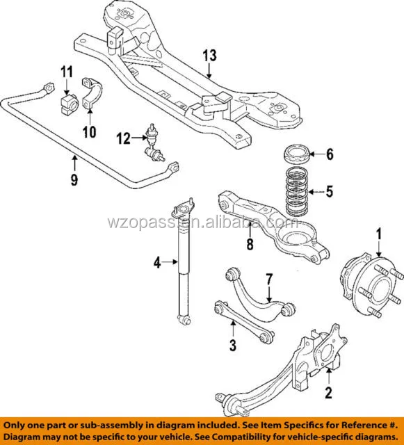 OPASS Arm Assy Factory BP4K-28-500D 30683067 for Volvo & Mazda