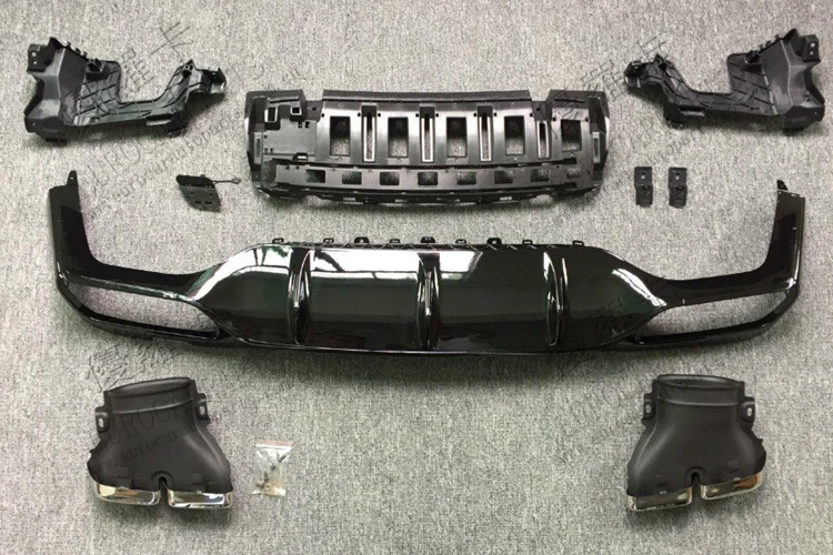 W213 Diffuser Fit For Mb E-class W213 Sport 2016year Up Pp W213 Rear ...