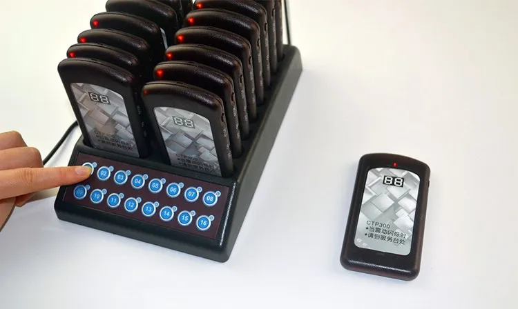 Wireless Restaurant Food Buzzer System,Smart Calling System - Buy ...