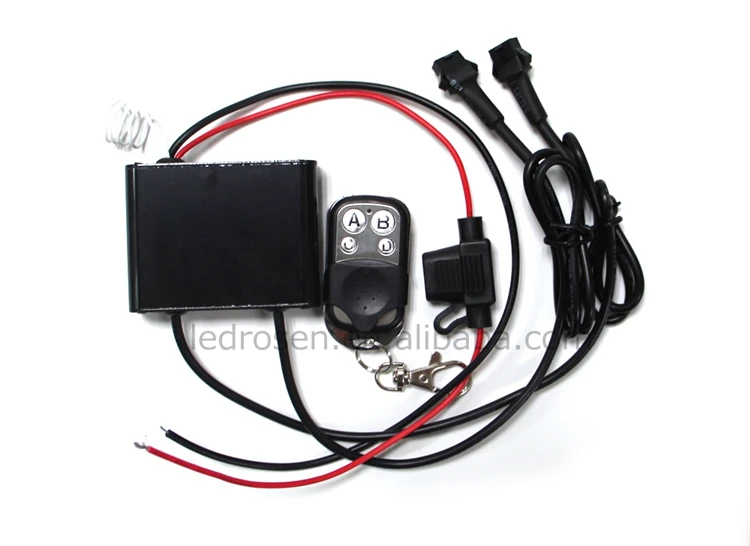 La Luz De La Motocicleta,Kit De Controlador De Led Rf Controlador ...