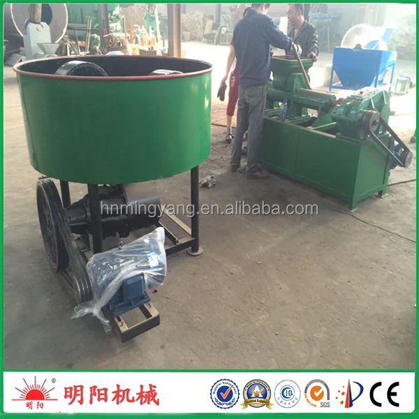 High Quality Wheel Roller Mixer for Charcoal Powder & Binder