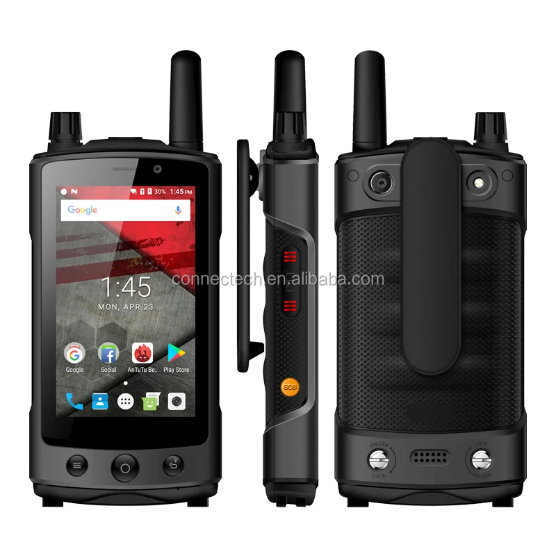 Android Zello Ptt Waterproof Smartphone 4g Phone With Walkie Talkie ...