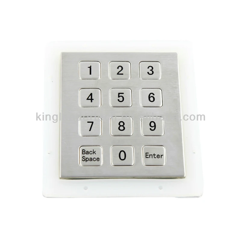 12 Metal Dome Keys Vending Machine Keypad - Buy Vending Machine Keypad ...
