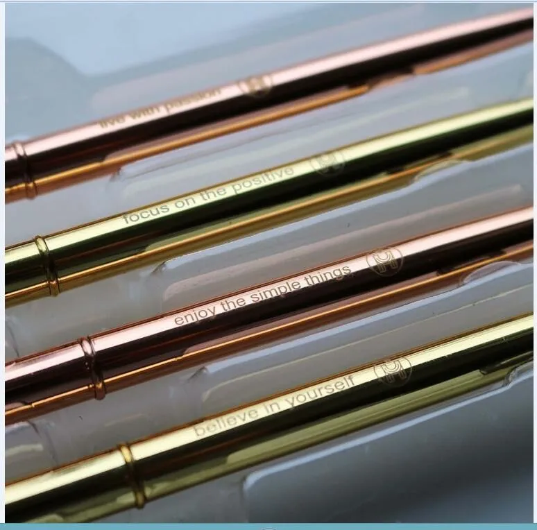 Unique Premium Gold Metal Ballpoint Slim Pens Hotel Twist Ball Pens ...