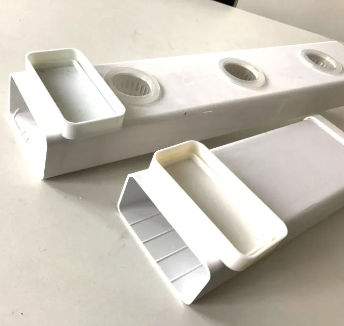 Square PVC Hydroponic Pipes - Durable & UV Resistant