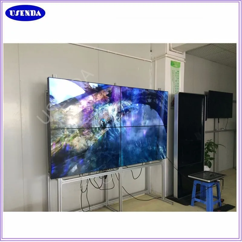 Big Tv Wall Screen With 1.8mm Narrow Bezel Lcd Video Wall Screen With ...