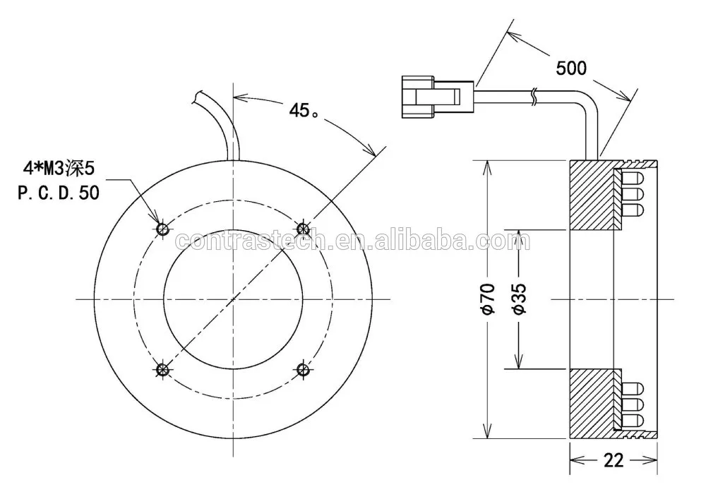 Lt2-hr7035ir850 Innovative Custom Illuminator 850nm Ir Ring Light For ...
