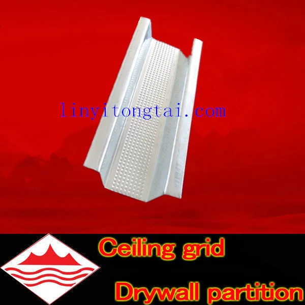 U Wall Profile /gypsum Board Stud And Track/drywall Metal Studs And ...